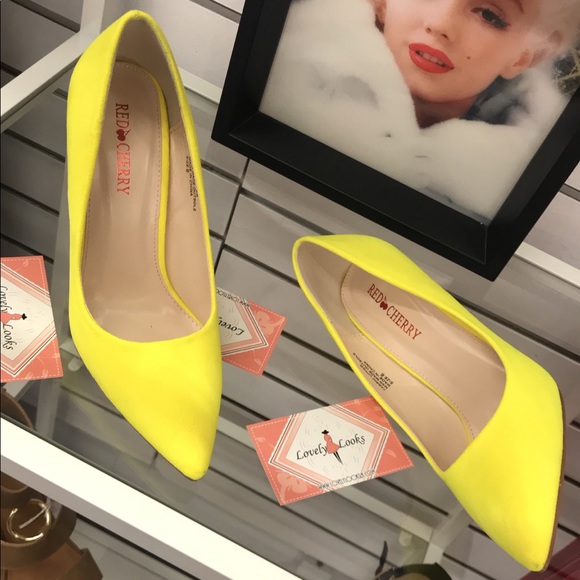 Shoes | Yellow Pumps | Poshmark